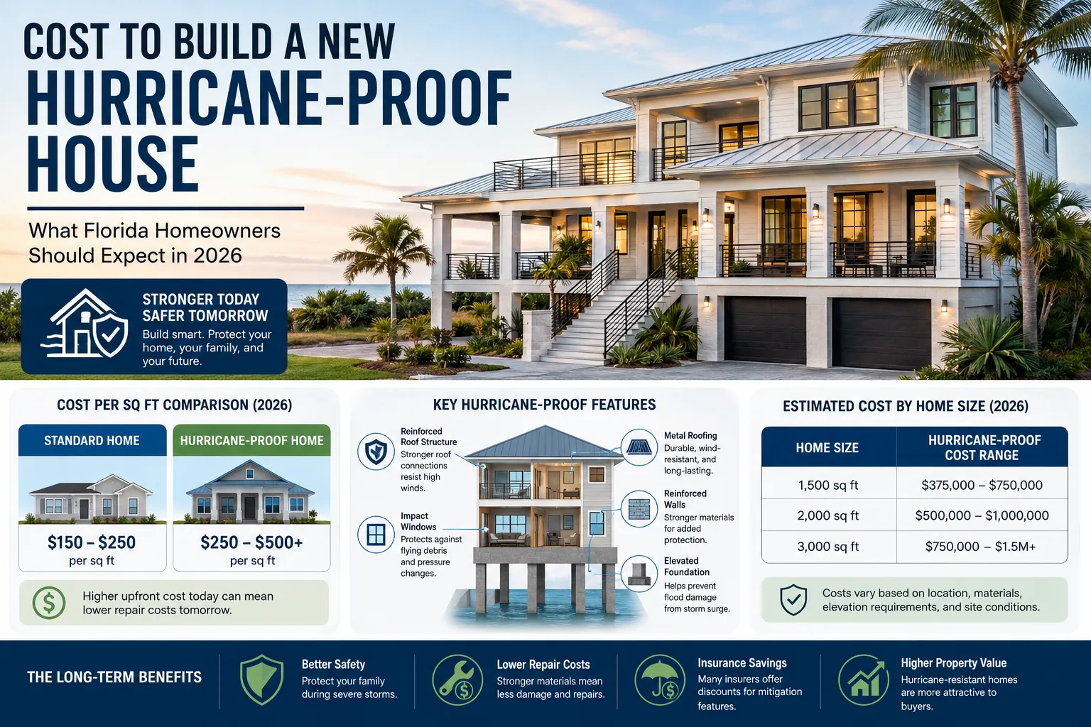Cost to Build a New Hurricane-Proof House: Smart Guide 2026